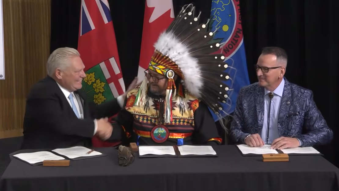 Third remote First Nation signs with province on new all-weather road ...